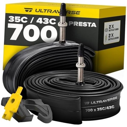Bike Inner Tube for 700x23-25c, 700x28-32c, 700 x 35-43c PRESTA VALVE ...