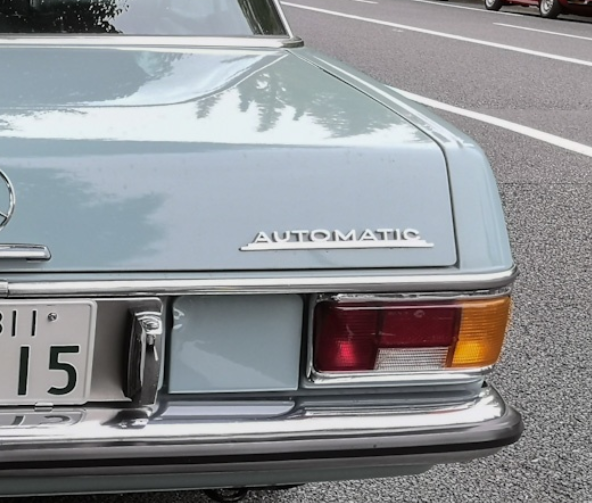 Mercedes W114 W115 W107 W116 W123 Trunk Automatic Emblem Logo | eBay