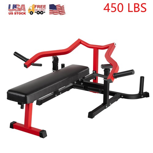 Weight Bench Chest Press Machine Adjustable with Independent Converging ...