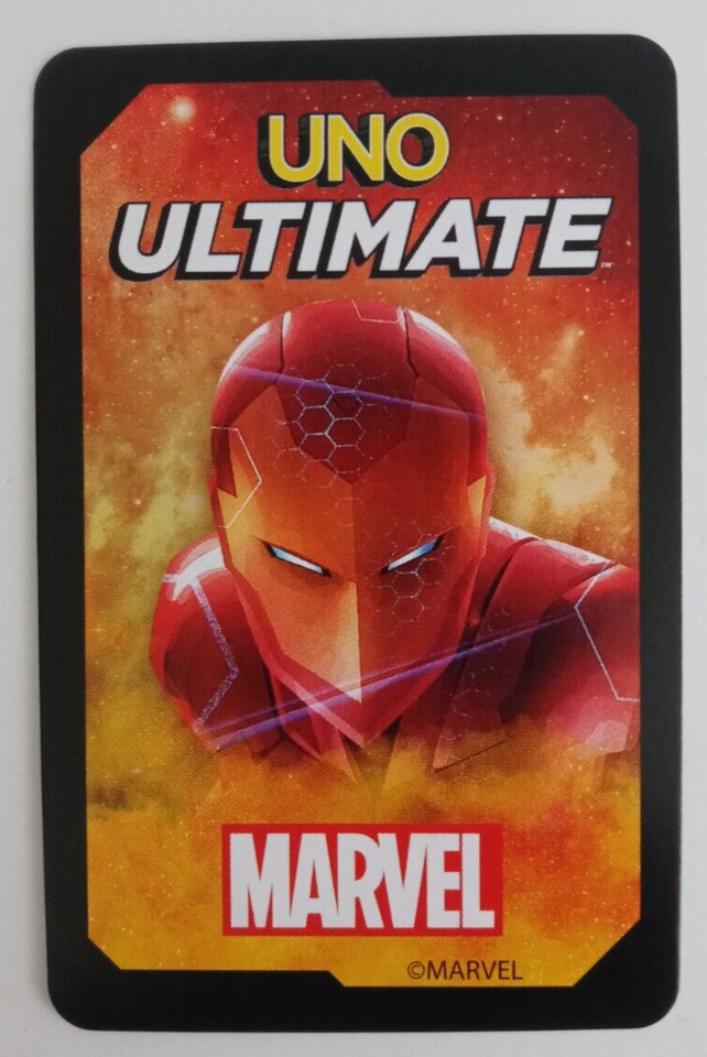 2022 UNO Ultimate Marvel Card Iron Man Repulsor Blast Wild Card | eBay