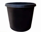 7 Gallon Black Plastic Garden Plant Flower Pot Nursery Containers (Set ...