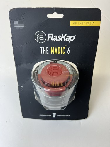 FlasKap The Madic 6 Tumbler Lid Compatible for 20oz Press-Fit Insulated ...