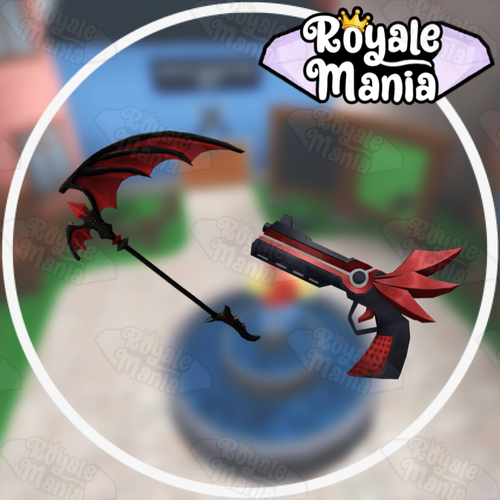 Roblox Murder Mystery 2 MM2 Batwing Set Ancient Godly Knifes and Guns | eBay