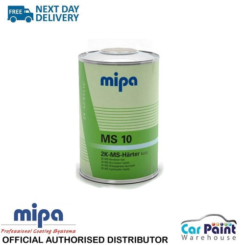 Mipa 2k Ms Hardener MS10 Activator 1L For Lacquers, Primers & Paint ...