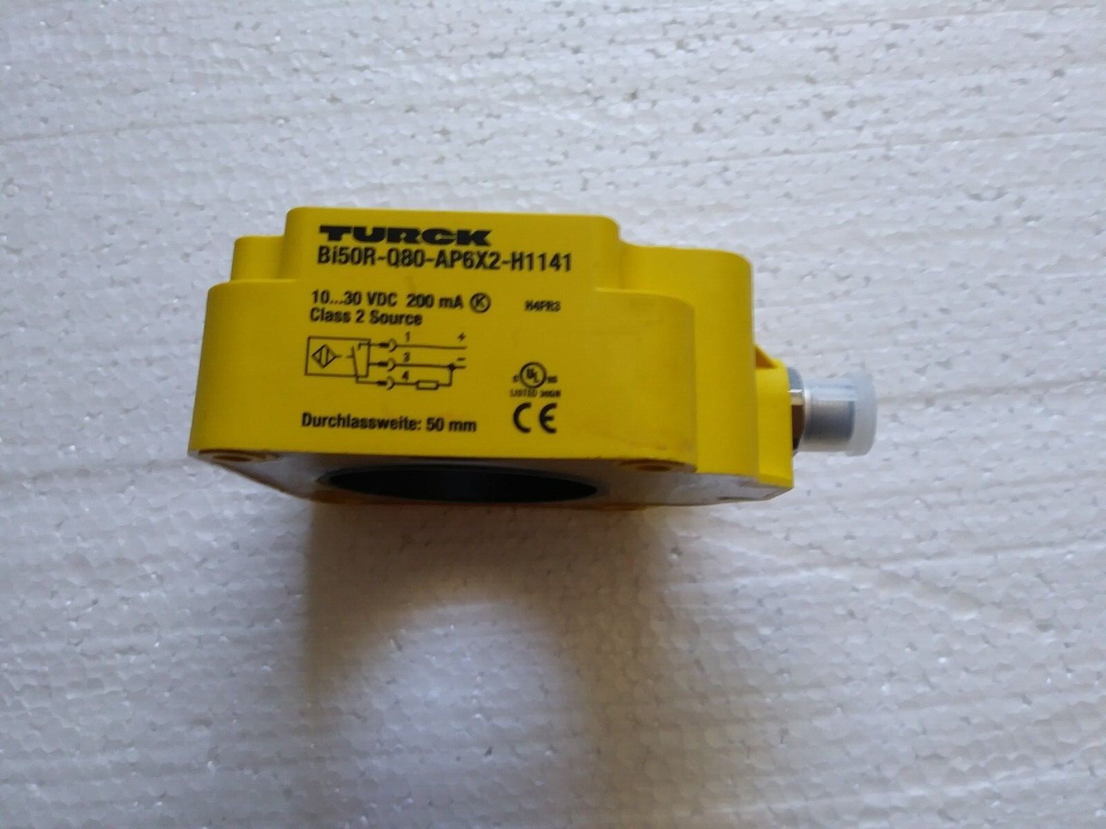 Turck BI50R-Q80-AP6X2-H1141 Inductive Sensor - 1608940--Large Ring ...