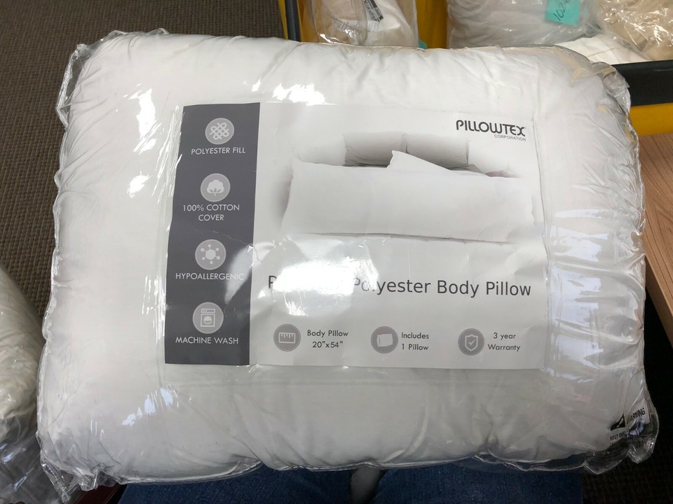 Pillowtex Polyester Body Pillow 20 x 60 - Customer Return Clearance | eBay