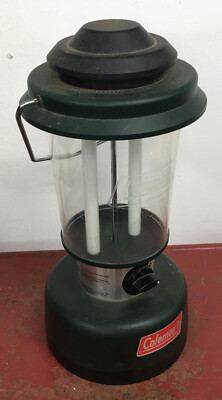 Coleman Fluorescent Lantern 5355-700 Battery Operated Light vintage ...