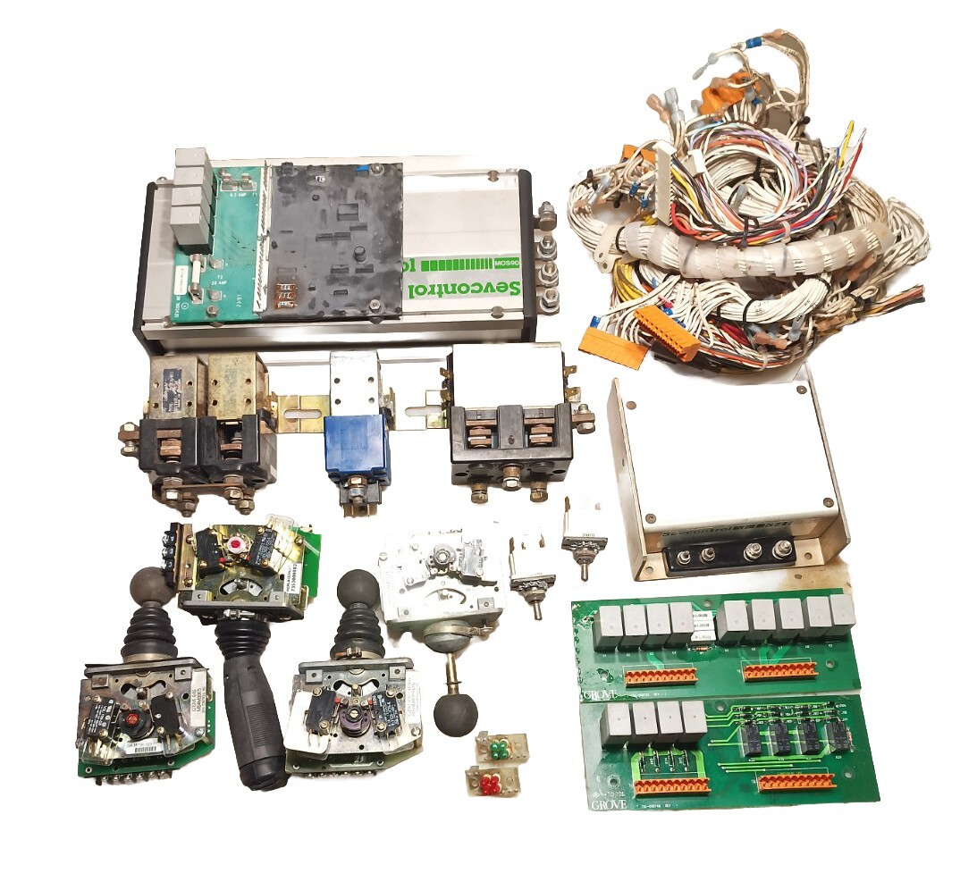 Grove Aerial Boom Lift Work Platform Parts Lot | eBay