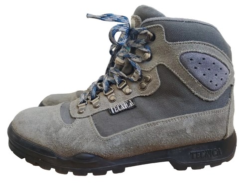 TECNICA Boots Women 9 Mesa Hie Trek Leather Gray Lace Up High Top Shoes ...