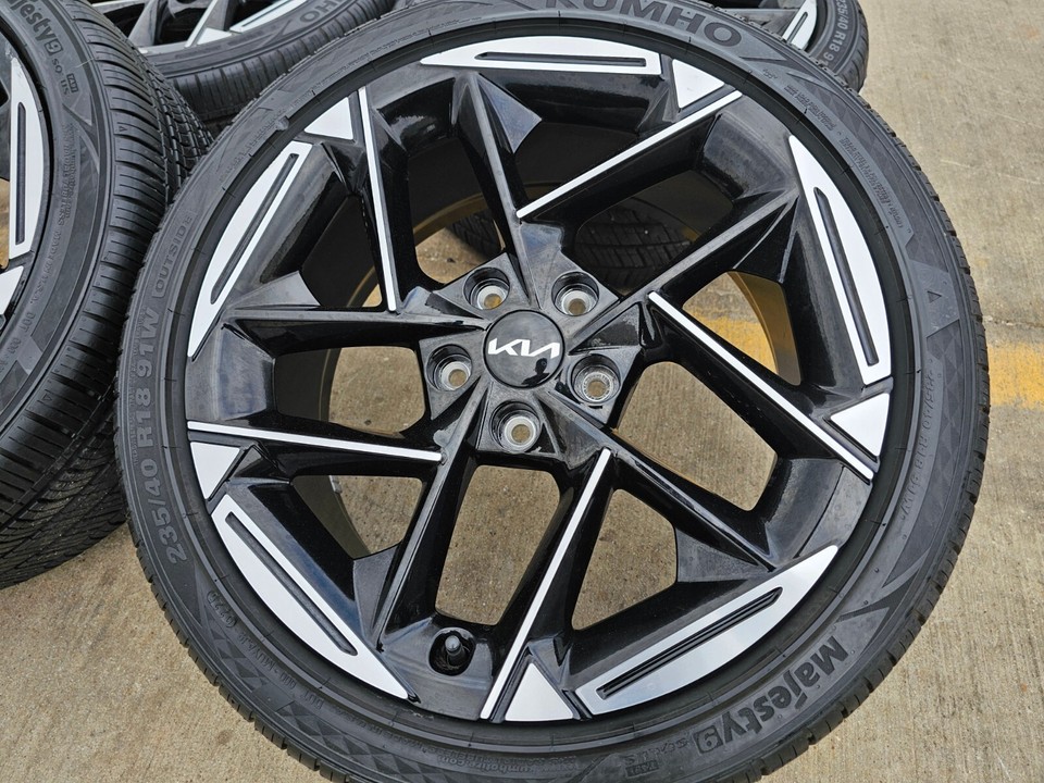 18" Kia K4 K5 OEM wheels rims tires Sonata Stinger Forte Optima 2024 ...
