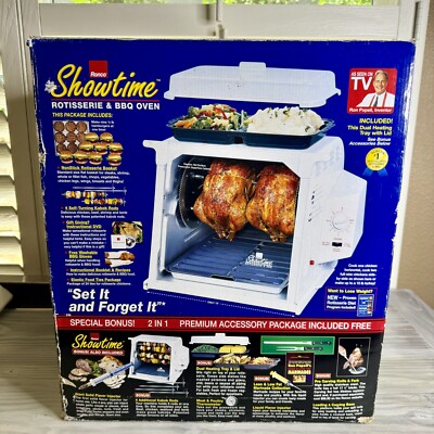 Ronco Showtime ST4000 Rotisserie With Premium Accessory Package ...