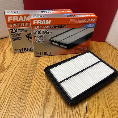 (x2) Fram CA11858 Air Filter WIX WA10215 WA9788 16546-4BA01 165464BA1A ...