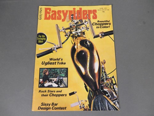 EASYRIDERS MAGAZINE, JUNE 1971 FIRST ISSUE - 1996 REEISSUE Vintage ...