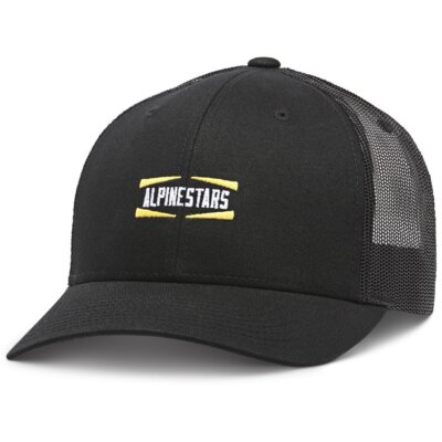 Alpinestars Considered Trucker Baseball Cap Black Black | eBay UK