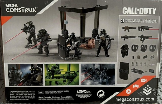 Mega Bloks Construx Call of Duty Night Ops Blackout Squad - DXB61 for ...
