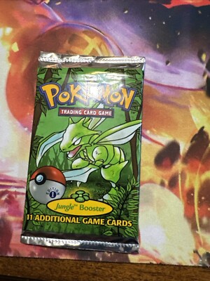 Wizards of the Coast First Edition Pokemon Jungle Booster Pack ...