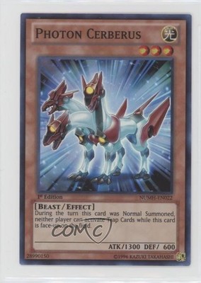 Photon Cerberus 1st Ed. YuGiOh Number Hunters #NUMH-EN022 | eBay