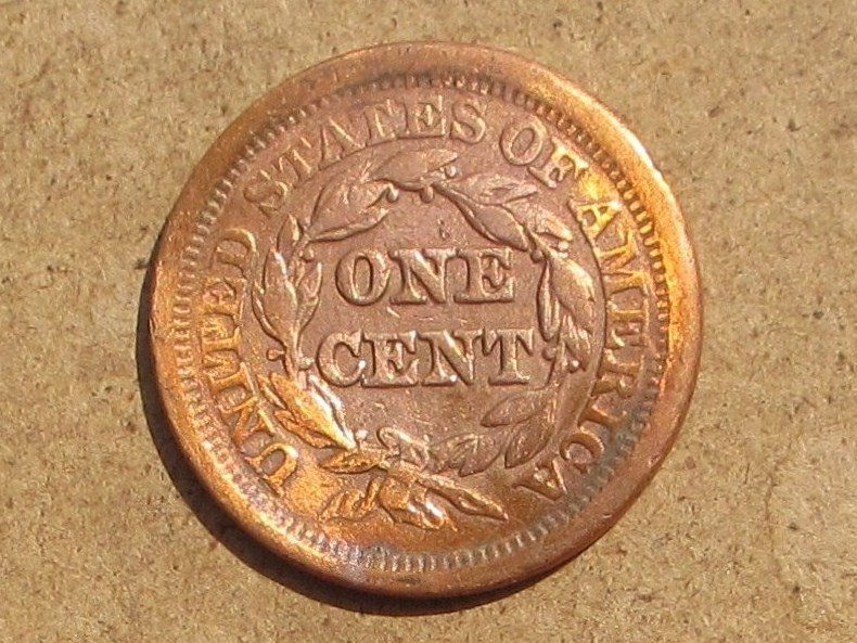 U.S.A. 1850 Copper 1 Cent Coin KM#67 | eBay