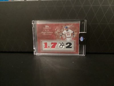 Reggie Jackson Topps Sterling 2008 1/1 1702 Career RBI Patch | eBay