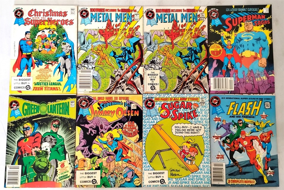 Vintage DC Comic Digests Lot of (36) Blue Ribbon Superman Green Lantern ...