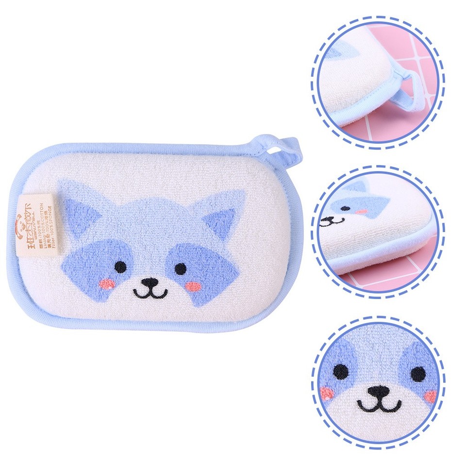 3 Pcs Baby Sponge for Bathing Newborn Animal Shaped Sponges Kids | eBay UK