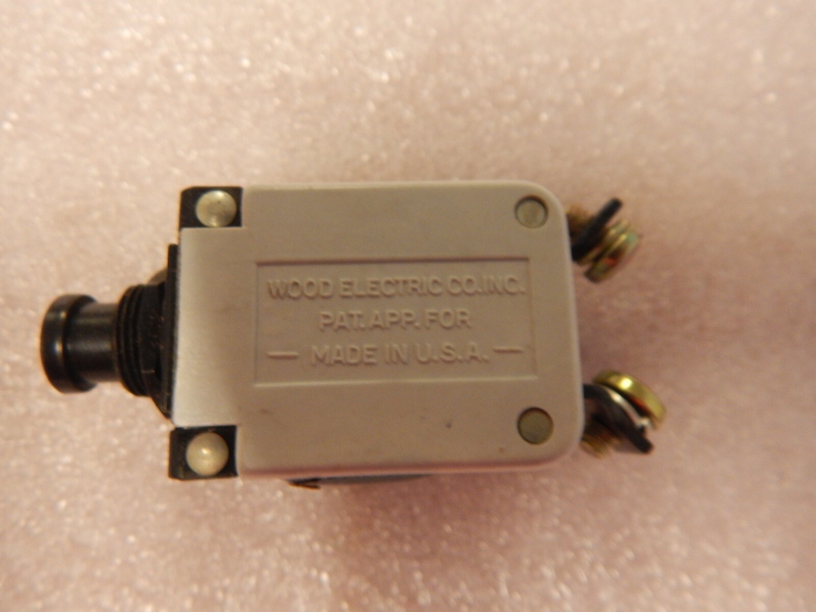 PN# MS25244-5 - P & B / POTTER & BRUMFIELD - WOOD ELECTRIC CIRCUIT ...