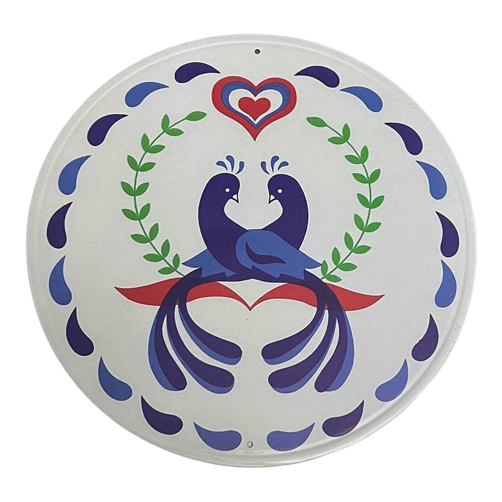 Metal Round Bird 12” Sign Metal Signs | eBay