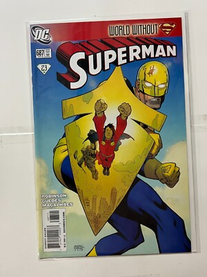 Superman #687 DC Comics 2009 James Robinson World Without Superman ...