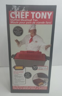 Chef Tony Miracle Stuffed Meatloaf Cooking Pan NEW in Box | eBay