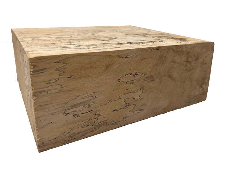 Spalted Tamarind Bowl Blank 4x4x2 Turning Square Carving Block- Free US ...