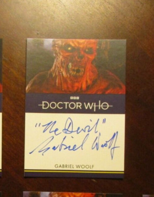 Doctor Who Series 1-4: Gabriel Woolf as Beast Voice Inscription ...