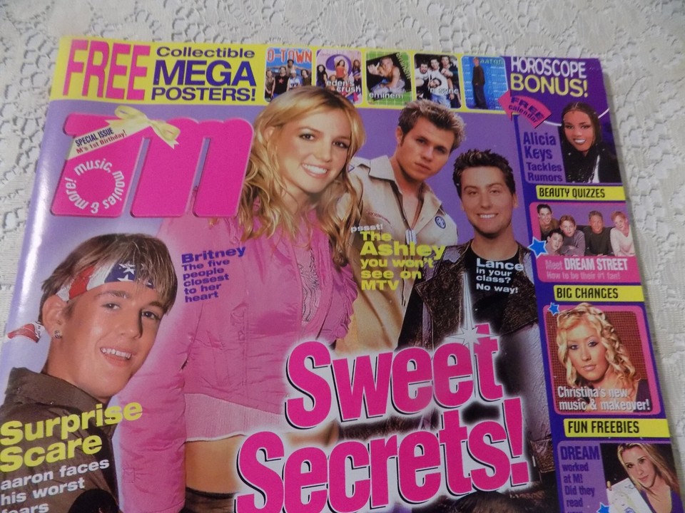 M Magazine Jan/Feb 2002, Britney Spears, Eminem, Sweet Secrets, NEW | eBay