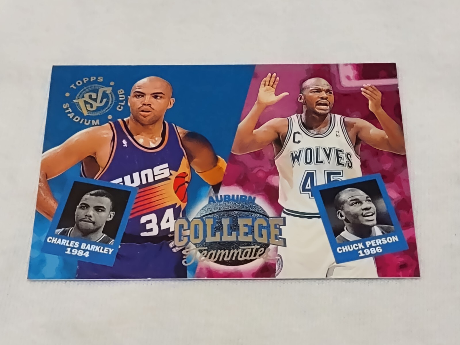 1994-95 Topps Stadium Club - #101 Chuck Person, Charles Barkley for ...