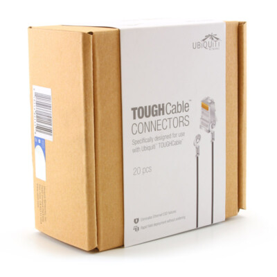 Ubiquiti TC-GND ToughCable Connectors w/ground cable RJ45 CAT6/CAT5E ...