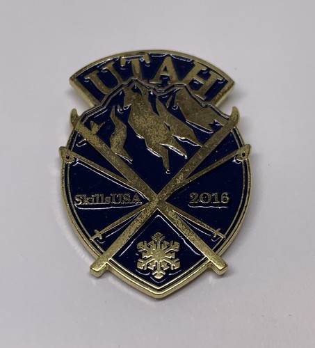 Utah Skills USA SkillsUSA State National Conference 2016 Ski Lapel Pin ...