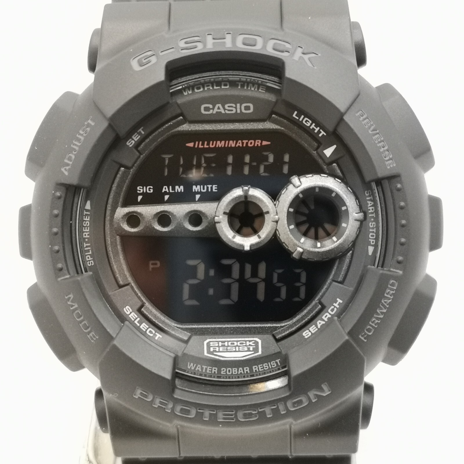 CASIO G-SHOCK GD-100-1BJF Black Big Case Digital Men's Watch New in Box ...