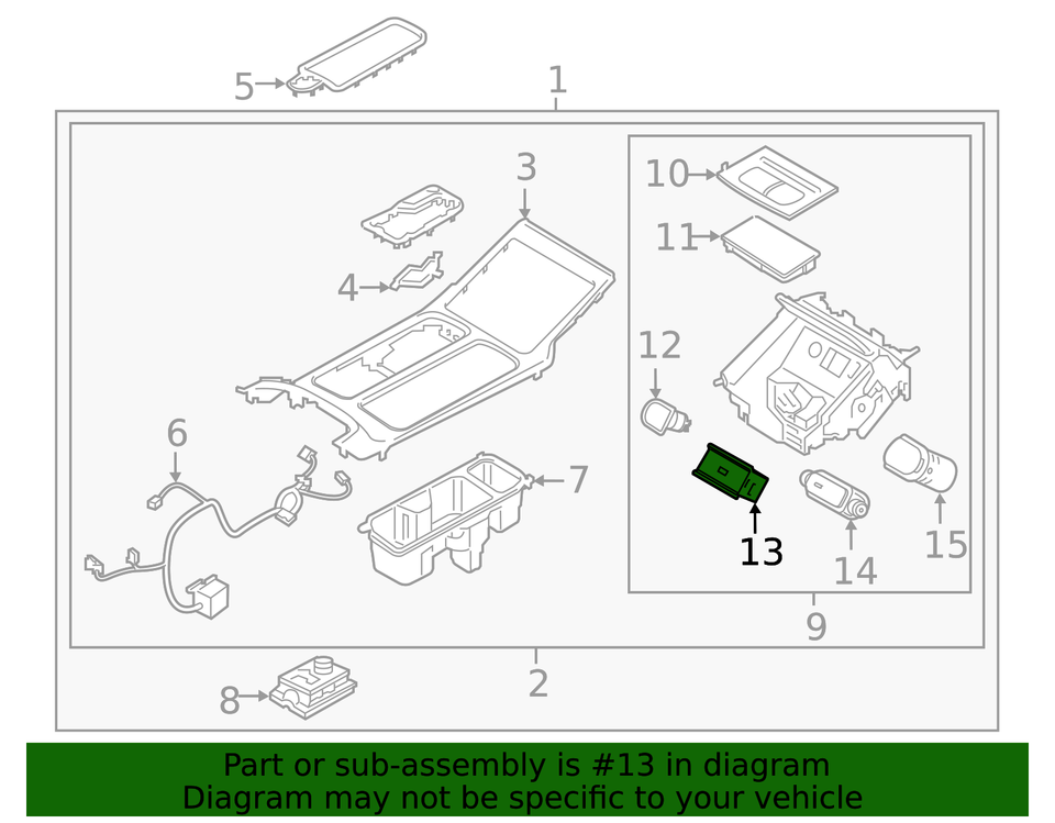 Genuine Kia Auxiliary Jack 96122-S9100 | eBay
