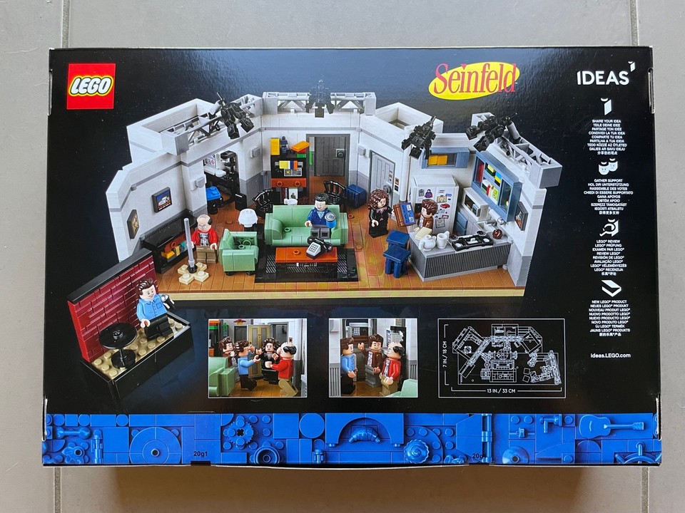 LEGO Ideas Seinfeld Apartment Set (21328) Brand New Sealed Retired | eBay