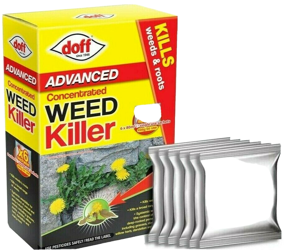 Doff Advanced Concentrated Weed Killer Kills Weeds & Roots 3,6,10 ...