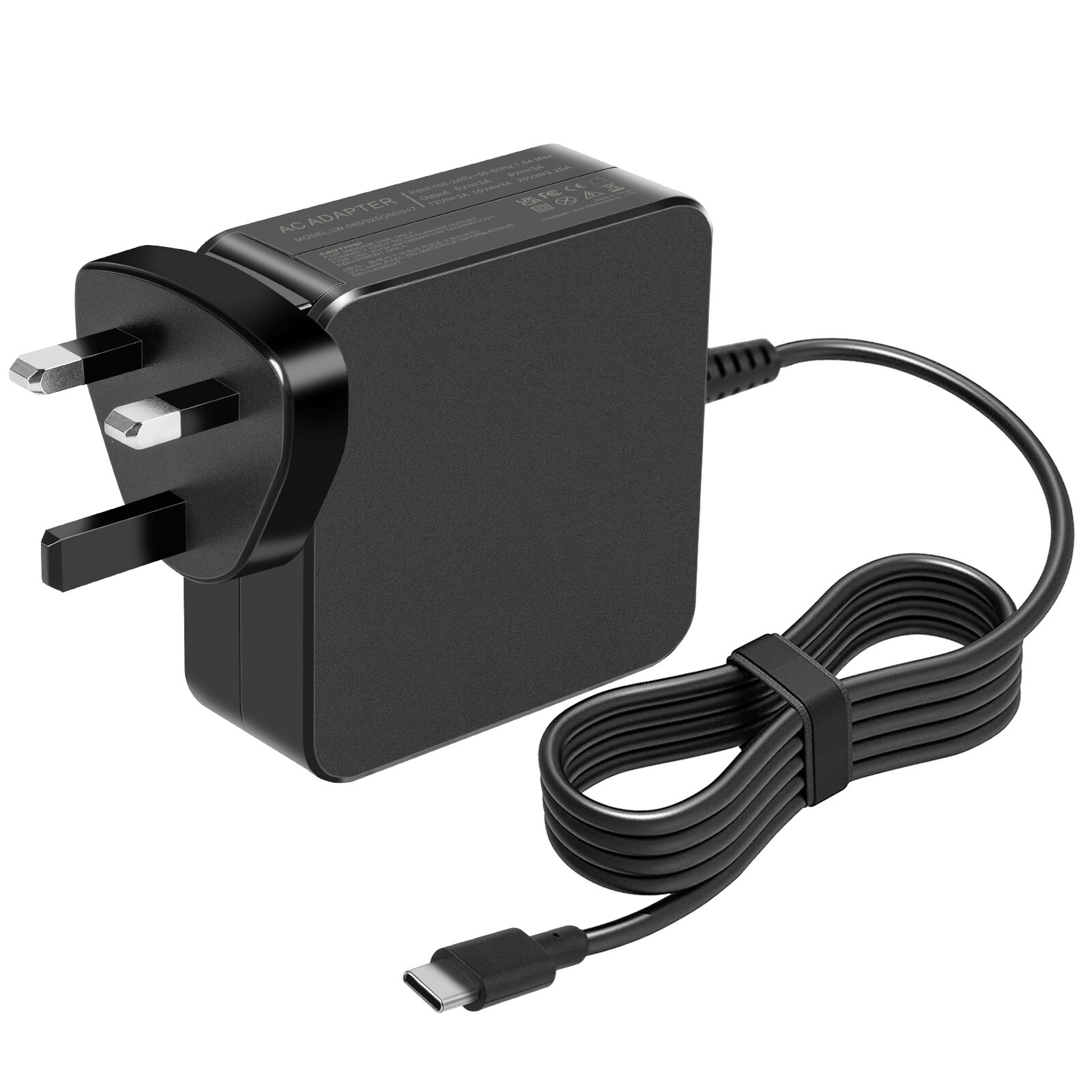 65W For Lenovo Thinkpad X280 X280 20KE X380 Laptop Charger AC Adapter ...