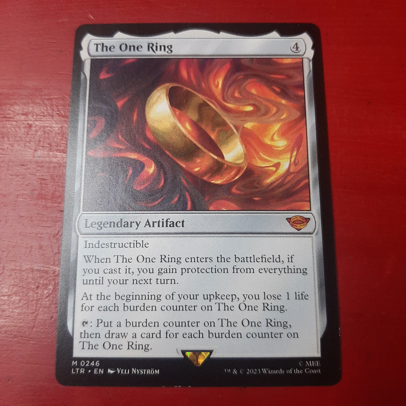 MTG: The One Ring 0246 - Lord Of The Rings - Mythic NM Minus | eBay