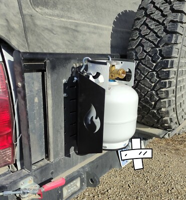 5 Lb Propane Tank Cylinder Mount for Camping, Overlanding, Off Road ...