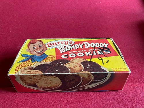 1950's, Howdy Doody, "Burry's Cookies" Display Box (RARE) Vintage | eBay