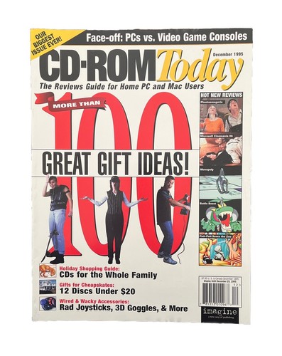 CD-ROM Today Computer Game Magazine Vol.3 No.12 100 Great Gift Ideas ...