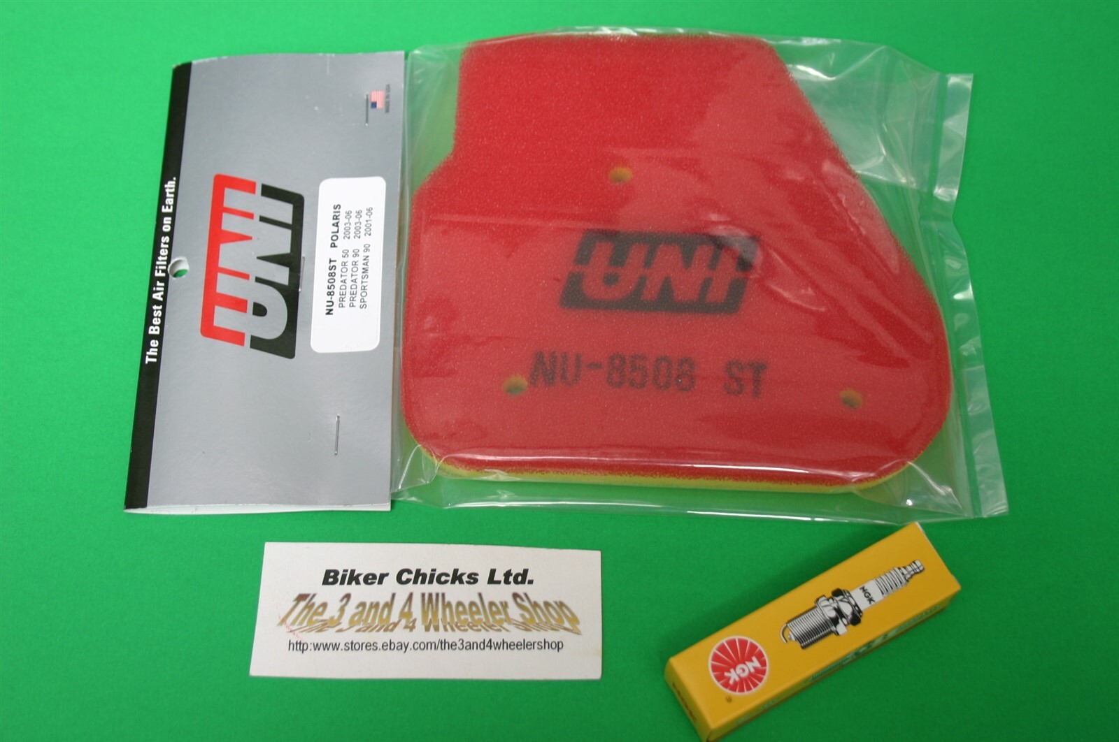 POLARIS 03-06 Predator 90 Air filter & Spark Plug | eBay