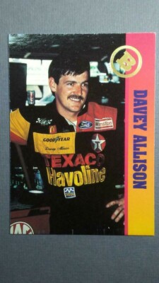 Davey Allison - 1993 Ballstreet Promo - Auto Racing Card | eBay