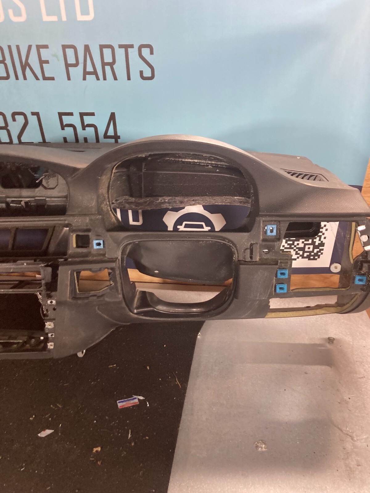 BMW E90 E91 E92 E93 3 series - Black Leather Dashboard Dash Unit | eBay UK