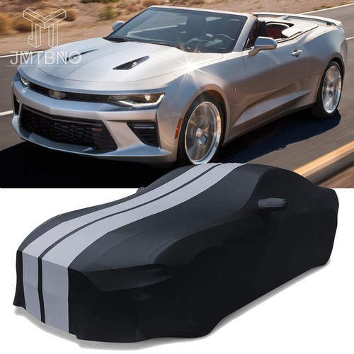For Chevrolet Camaro Stain Stretch Indoor Sunproof Custom Grey Line Car ...