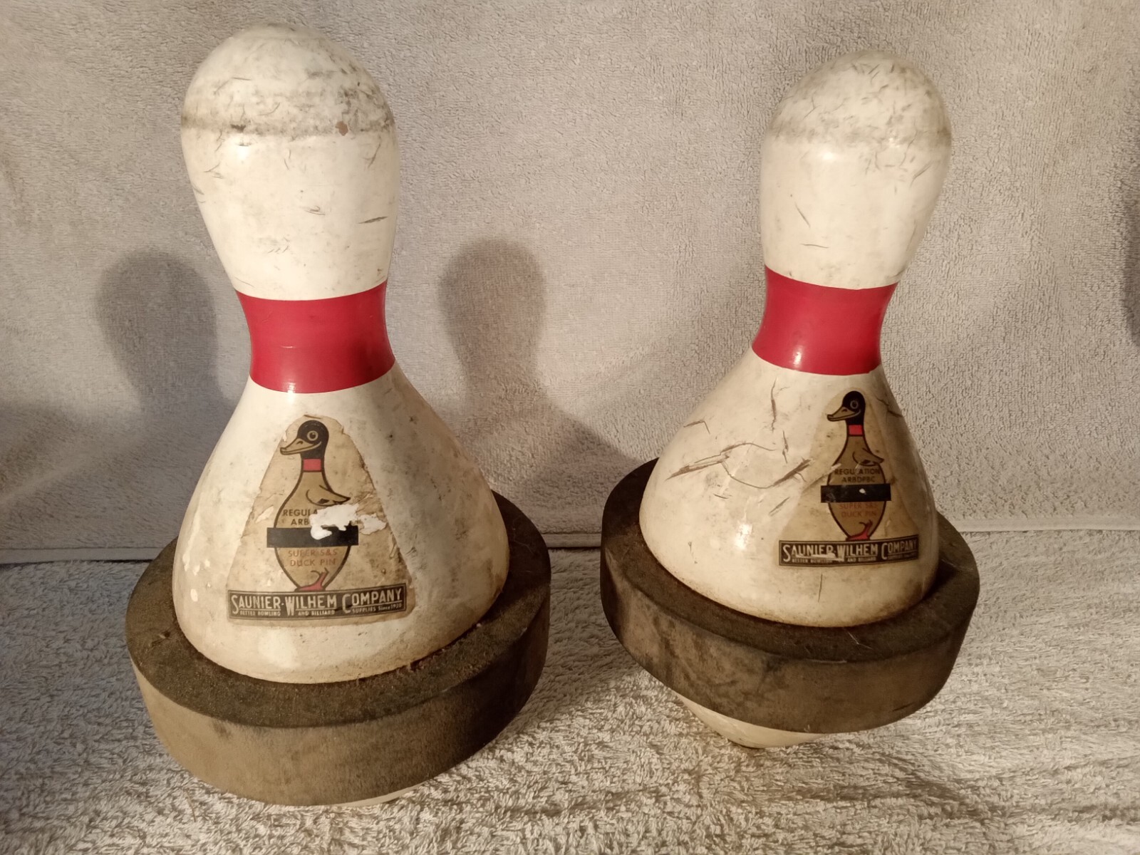 (10) Vintage Brunswick Red Crown/Saunders Wilhem/Strike Master Duck ...