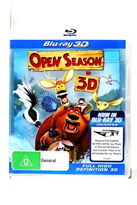 Open Season 3D - Martin Lawrence Ashton Kutcher : Blu-ray Region B ...